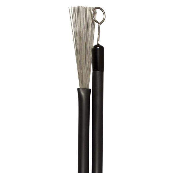 Promuco Percussion 1806 Wire Brushes ドラムブラシ小音量およびスウィープ用に設計された、中ゲージの格納式ワイヤー・ブラシ。ブラシの長さ調整可能で、さまざまな演奏スタイルとサウンドに合わせてワイヤー・ブラシ...