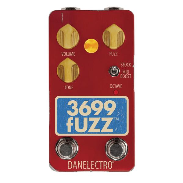 Danelectro TF-1 3699 fUZZ オクターブファズ ギターエフェクター3699 fUZZは現ダンエレクトロのオーナー、Steve Ridinger氏が1970年代に開発したFOXX Tone Machineリイシューモデル...