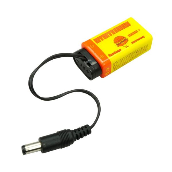 Effects Bakery エフェクツベーカリー Cheeseburger RE9V Battery リチウムイオン 9Vバッテリー  Effects Bakery Cheeseburger RE9V Batteryは、充電して何度も使う...
