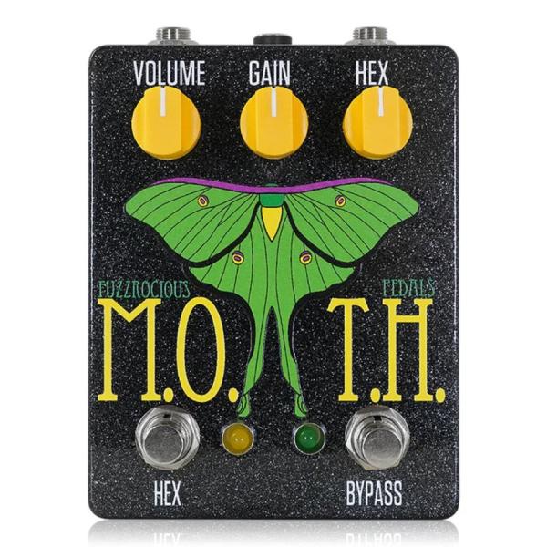 Fuzzrocious Pedals M.O.T.H ギターエフェクター  ファズロシャスペダルズ モス Fuzzrocious Pedals M.O.T.Hは、Multi Overdrive Tremolo Hexの頭文字から名付けられた...