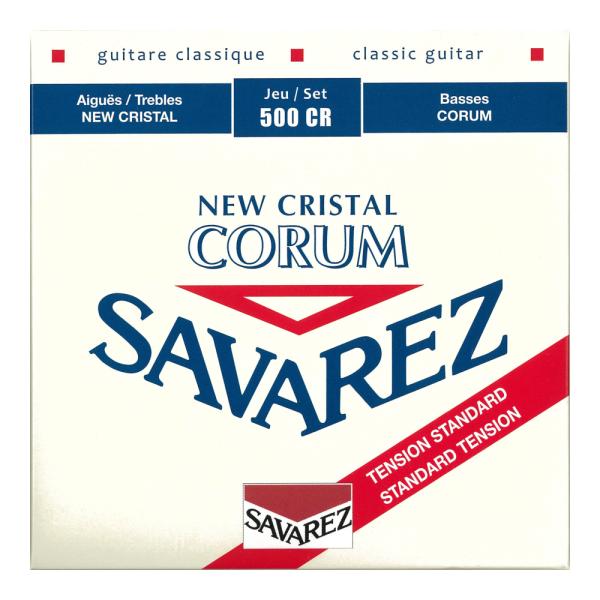 サバレス クラシックギター弦 SAVAREZ 500CR コラムクリスタル ノーマルテンション  SAVAREZ 500CR コラムクリスタル ノーマルテンション クラシックギター弦「ニュークリスタル」高音弦と、巻き線が細く、速いレスポンス...