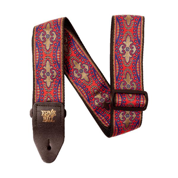 アーニーボール ギターストラップ 4674 Kashimir Sunset Jacquard Strap ERNIE BALL ギター用ストラップ。伸びにくく丈夫なポリプロピレンにジャカード織の生地を縫い合わせたストラップです。ポリプロピレ...