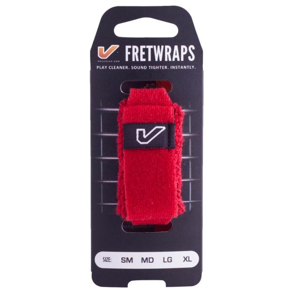 Gruv Gear FW-1PK-RED-MD FretWraps Red 1-Pack ミディアム 5弦ベース/6弦クラシックギター用 フレットラップフレットラップは、スタジオ、セッションプレイヤーやタッピングの熱狂的なファンが持っておく...
