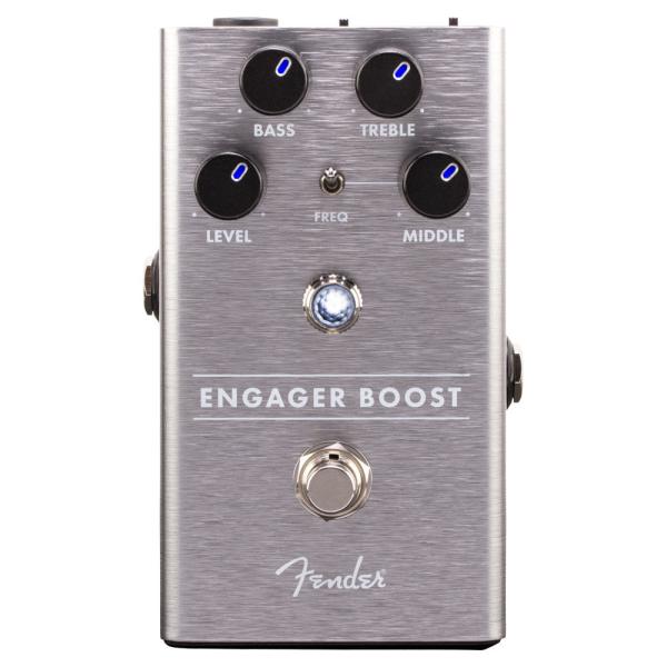 Fender Engager Boost ブースター ギターエフェクターサウンドにひと味加えたい時、ヴォリュームを上げたい時やトーンに厚みを出したい時は、クリーンブーストペダルのEngager Boostが便利です。オンボードの3バンドEQ...
