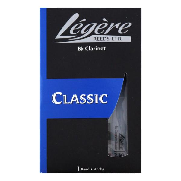 レジェール リード B♭ クラリネット クラシック BB2.50 Classic [2 1/2] 1枚入り 強度2.5 B♭クラリネットリード Legere。※商品の性質上、商品の返品・交換はお受け出来ませんのでご了承下さい。「質感の安定し...