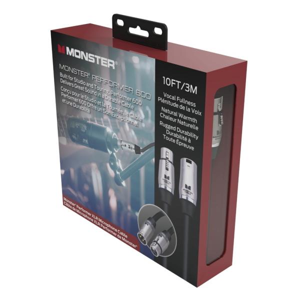 MONSTER CABLE P600-M-10 約3m マイクケーブルPERFORMER 600 MICシリーズMonsterPerformer 600プロオーディオマイクケーブルは原音の持つ倍音を豊かに引き出します。特許技術であるタイムコ...