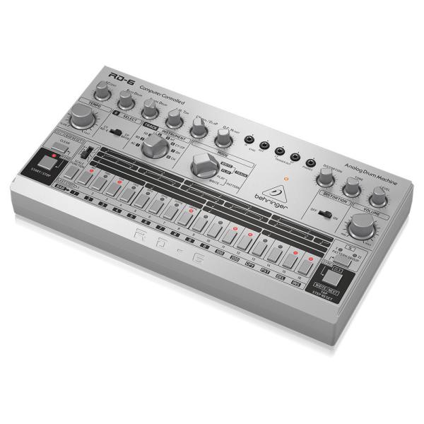 リズムマシン ベリンガー BEHRINGER RD-6-SR Rhythm Designer アナログリズムマシン ドラムマシン リズムデザイナー  8つのドラムサウンド、16ステップのシーケンサー、ディストーションエフェクトを装備したアナ...