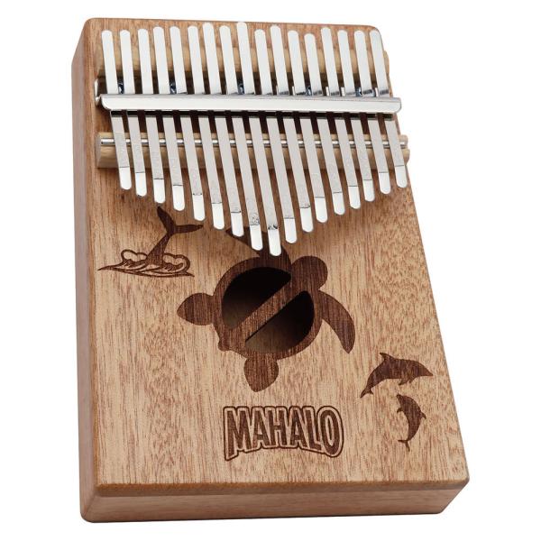 カリンバ 楽器 MAHALO マハロ M-KALIMBA MRI マリンデザイン パーカッション。『暮らしに癒しと豊かさを届ける、ウクレレとも相性の良いカリンバ』ハワイの自然をテーマに「あなたに幸せが訪れますように」の願いを込めた、ホエール...
