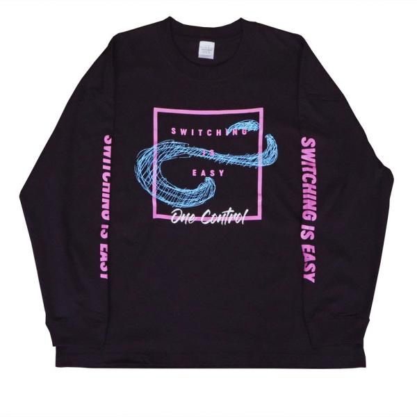 One Control Switching is Easy 長袖Tシャツ ブラック Lサイズ※ご注意下さい※「サイズが合わない」「イメージと違った」「間違えて注文した」などの理由によるお客様都合のご返品につきましては、未開封、未着用の場合の...