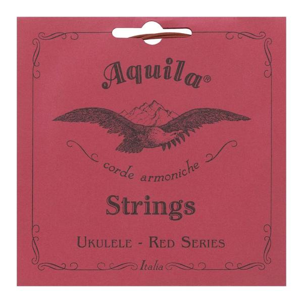 AQUILA AQR-TR 87U Red Series テナーウクレレ弦※弦の太さにより加えられる赤銅の量が調整されています。この為、弦の太さにより色味が異なります。赤褐色のウクレレ用弦。ナイルガットを基に赤銅を加える事で適度な密度と柔軟...
