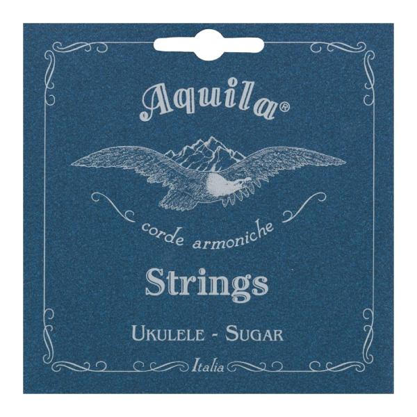 AQUILA AQSU-TR 154U Sugar Ukulele Strings テナーウクレレ弦アクイーラの「シュガー」ウクレレ弦は、サトウキビから抽出されるバイオプラスティックを配合して作られています。まるでクリスタルグラスの様な透明...