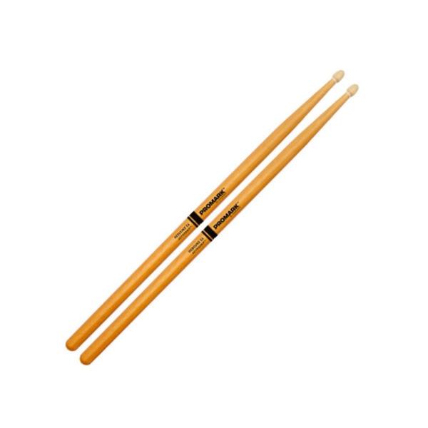 プロマーク スティック R5AAGC ヒッコリー ドラムスティック PROMARK。【ACTIVEGRIP】世界初、手の熱で活性するスティック熱によって活性したグリップは汗による滑りにも効果があり、滑りを押さえるための余計な力がはいらず手の...