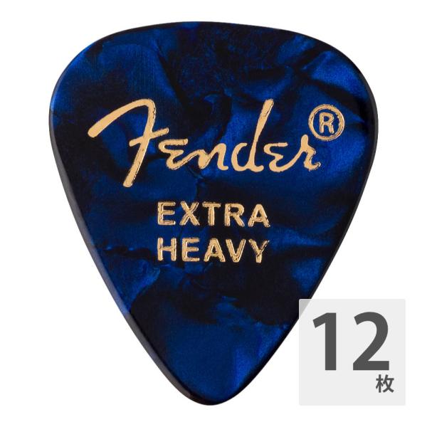フェンダー ギターピック 12枚 セット エクストラヘビー 351 Shape Premium Picks Extra Heavy Blue Moto Fender。セルロイドは、ピックに最適な素材です。セルロイドピックは、滑らかなで印象的...