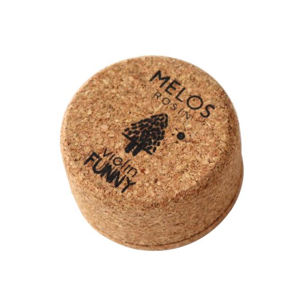 Melos メロス バイオリン用松脂 ミニ ロジン ファニーファニー：子供用に小型で絵柄付き。松脂自体はバイオリン用ライトと同じです。