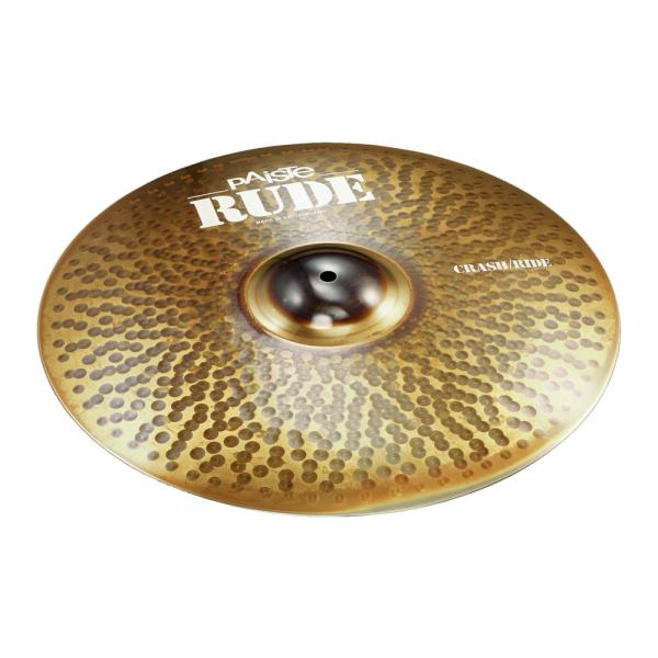 パイステ クラッシュシンバル 18インチ RUDE Crash Ride PAISTE。※画像はサンプルです。詳しくは商品説明をお読み下さい。  爆発的、攻撃的、強烈なサウンドを求めるドラマーのための「RUDE」シリーズ。パイステが誇る人気...