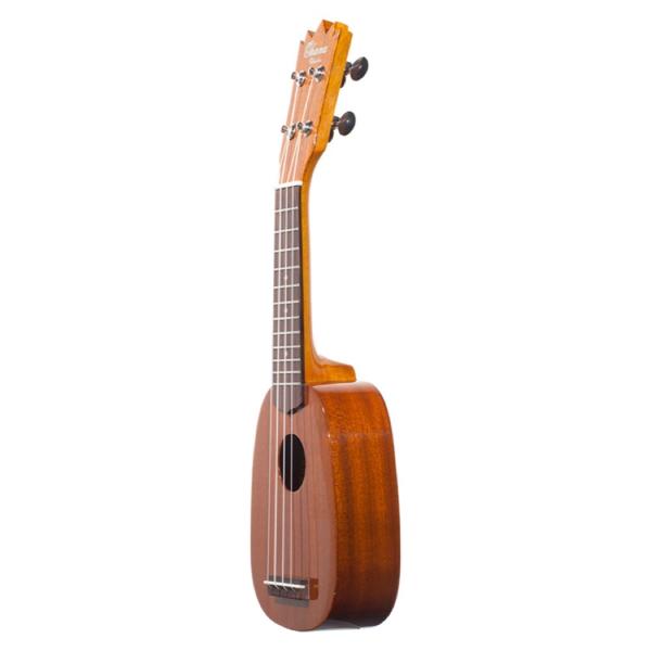 Ohana ukuleles TTPK-25G ソプラニッシモウクレレ ギグバッグ付きオール・マホガニー・ソリッド・ボディーを採用した可愛いソプラニッシモ・サイズ、パイナップル・シェイプのウクレレです。思わず手に取りたくなる、オハナの代表的...