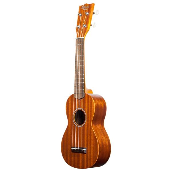 Ohana ukuleles SK-10 ソプラノウクレレSK-10は、13-3/4インチ・スケールを採用した伝統的なデザインのスタンダードなソプラノ・サイズのモデルです。ボディー・トップ、バック＆サイド、ネックはすべてマホガニーを使用し、...