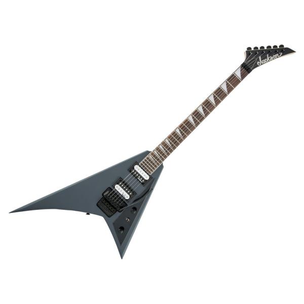 Rhoads JS32は、ポプラボディとボルトオンのメイプル・スピードネックが特徴です。ネックは、グラファイト補強が施され安定感があります。24個のジャンボフレットとパーロイド・シャークフィン・インレイを採用。12インチ(304.8ミリ)-...