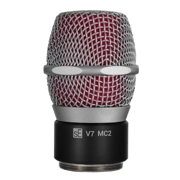 sE Electronics V7 MC2 ワイヤレスマイクヘッド 交換用カプセル【Sennheiser ハンドヘルドトランスミッター用に特別設計された、高性能ワイヤレスバージョンの V7】V7 MC2 は、高い評価を受ける V7 ハンドヘ...
