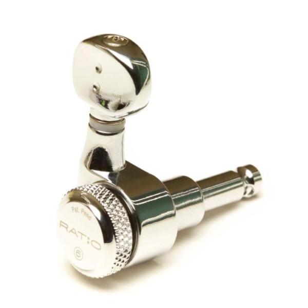 GRAPH TECH PRL-8731-C0 6 IN LINE RATIO ELECTRIC LOCKING MACHINE HEADS エレキギター用 ペグ  ※ギターパーツの取り扱いには、相応の技術と知識が必要になります。自己責任にて...