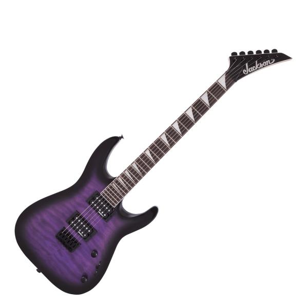 Jackson JSシリーズのギターは、手頃な価格でクラシックなJacksonトーン、ルックス、速弾きに対応する優れた演奏性を実現しています。JSシリーズ Dinky Arch Top JS32Q DKA HTは、美しいキルトメイプルのアー...