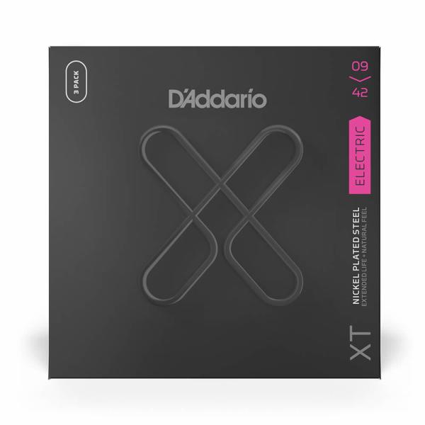 D'Addario XTE0942-3P XT Nickel Super Light エレキギター弦 3セットパックXTシリーズは、独自の最新コーティング・テクノロジーとこれまでに開発してきたNY Steelといった素材やFusion Tw...