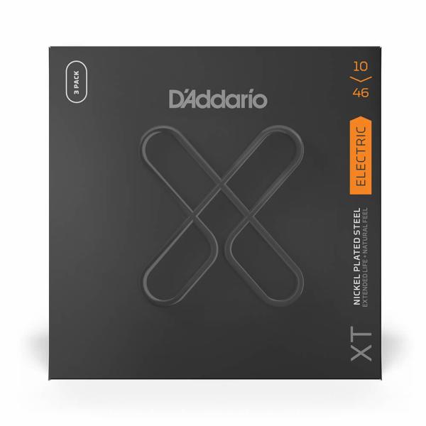D'Addario XTE1046-3P XT Nickel Regular Light エレキギター弦 3セットパックXTシリーズは、独自の最新コーティング・テクノロジーとこれまでに開発してきたNY Steelといった素材やFusion ...