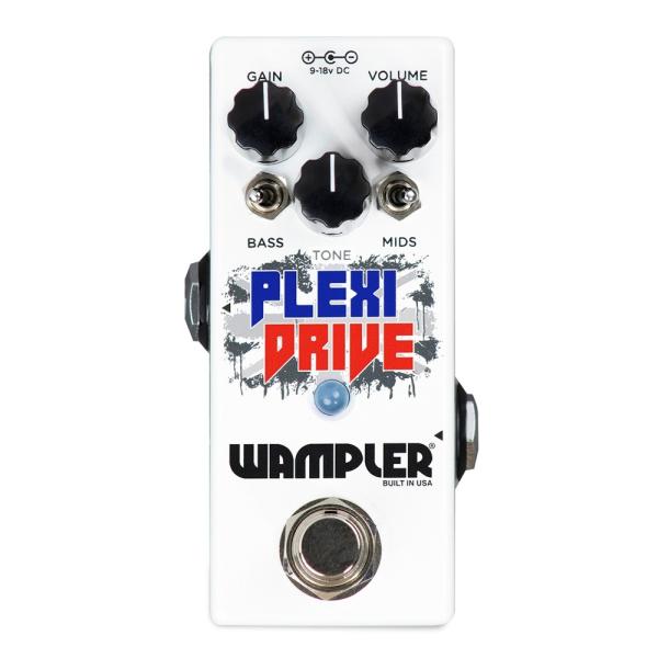 Wampler Plexi-Drive Mini ギターエフェクターPlexi-Drive MiniはビンテージPlexiアンプをフルアップした歪を再現したドライブペダルです。コンパクトなサイズとは思えない4×12キャビネットで大音量で鳴ら...