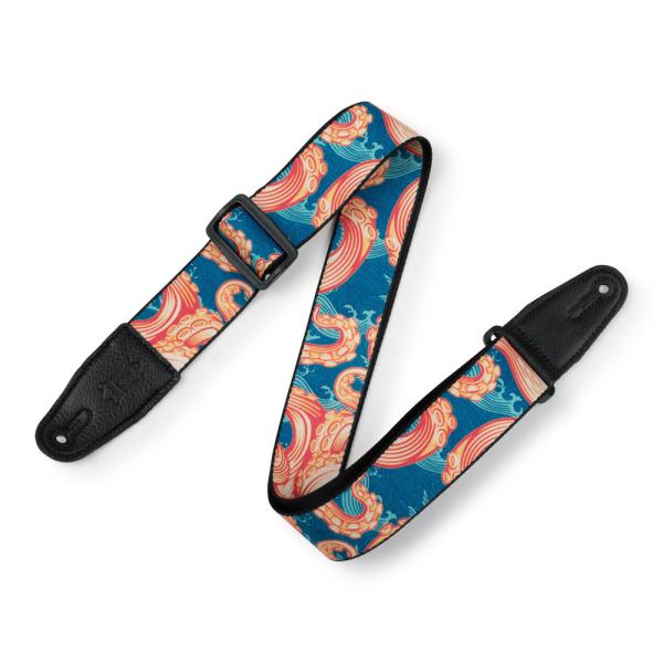 LEVY'S MPD2-117 Polyester Guitar Strap ギターストラップサブリメイションプリントを施した、ポリエステルギターストラップ。※プリント柄のバランスには個体差があります。・サイズ：幅約5.1cm・長さ：最長1...