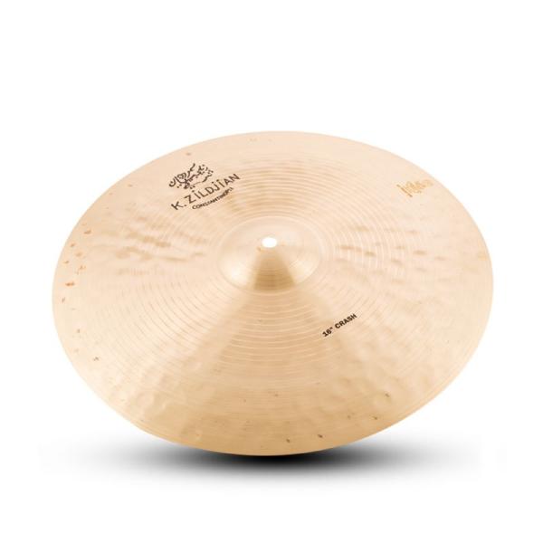 ZILDJIAN K Constantinople 16" K CONSTANTINOPLE CRASH クラッシュシンバルレスポンスは早く、倍音はオールドKのようにビンテージテイスト。サスティーンはスムーズに減衰する。サイズ : 16" ...