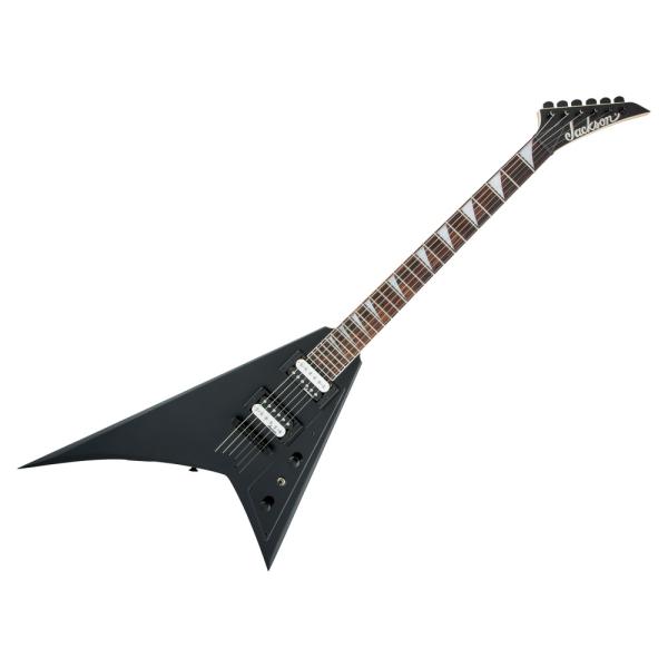 JS Series Rhoads JS32Tは、ポプラボディを使用し、より強固な安定性を実現するため、ボルトオンのメイプル・スピードネックにグラファイト補強を施し、スカーフジョイントを搭載しています。24個のジャンボフレットとパーロイド・シ...