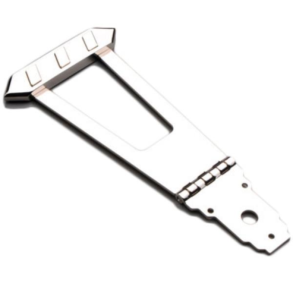 Montreux ES-175 Vintage Style Tailpiece Nickel No.9151 テールピース※ギターパーツの取り扱いには、相応の技術と知識が必要になります。自己責任にて取り扱い可能な方のみ、ご検討下さい。取り付...