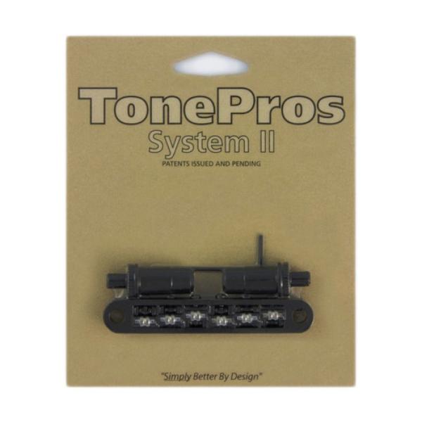 トーンプロズ ギター ブリッジ TPFR-B Metric Tuneomatic Large Posts Roller Saddles ブラック ギター用ブリッジ TonePros。TPFRは、TonePros設計のローラーサドルを採用する...