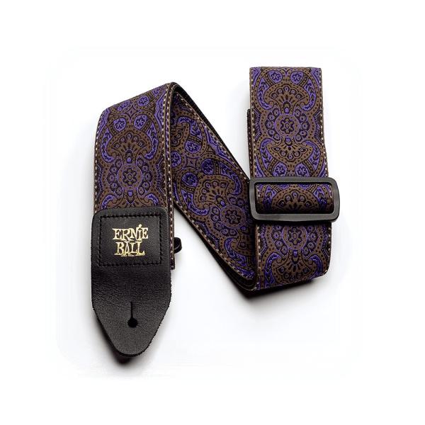 アーニーボール ストラップ ERNIE BALL 4164 Crimson Purple Paisley Jacquard Strap ギターストラップ ジャカード クリムゾンパープルペイズリー  ERNIE BALL 4164 Crims...