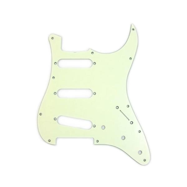 Montreux USA SC 62 MINT GREEN 3PLY No.8142 ピックガード※ギターパーツの取り扱いには、相応の技術と知識が必要になります。自己責任にて取り扱い可能な方のみ、ご検討下さい。取り付け時に起った、楽器及びパ...
