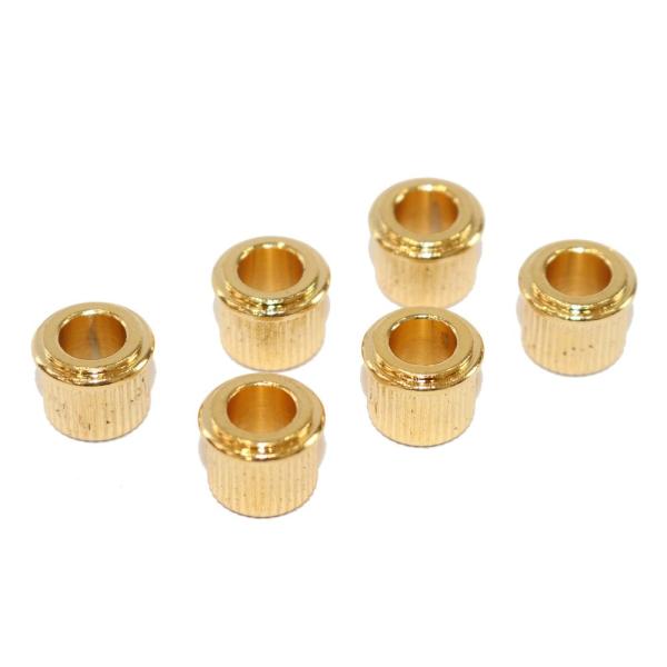 Montreux Conversion Bushing set 6mm GD No.9205 ブッシュ※ギターパーツの取り扱いには、相応の技術と知識が必要になります。自己責任にて取り扱い可能な方のみ、ご検討下さい。取り付け時に起った、楽器及...
