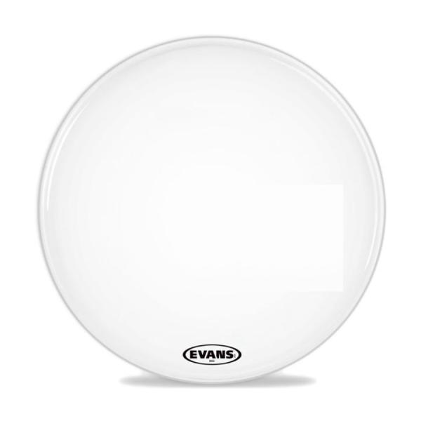 EVANS BD18MX1W 18" MX1 White Marching Bass Head マーチングバスヘッド10mil、1プライのMX1は、独自のトーン・ダンピングシステムにより、音の輪郭をクリアに、ローエンドを強調しています。ヘッ...