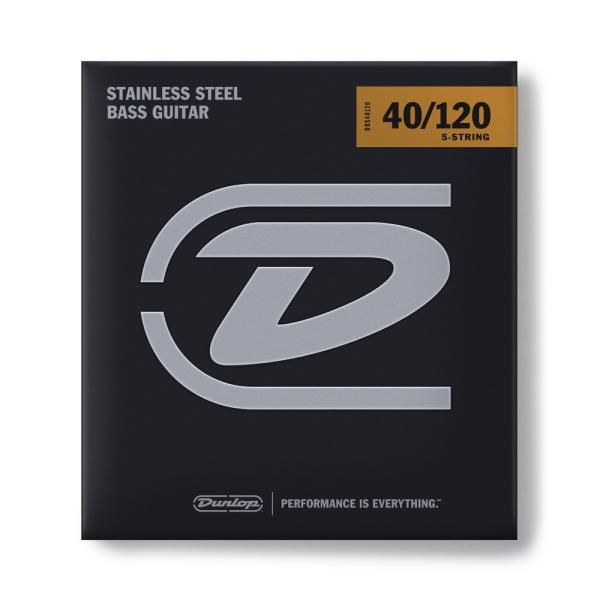 JIM DUNLOP STAINLESS STEEL Bass Strings DBS40120 5弦エレキベース弦クリアーなサウンドが特徴のステンレススチール弦。タイトなボトムサウンド、アグレッシブなミドルレンジも独特です。豊富なラインア...
