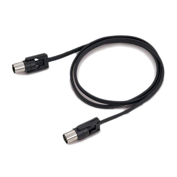 MIDIケーブル 1M ロックボード RockBoard RBO CAB MD FX 100 BK FlaX Plug MIDI Cable 100 cm  スリムなフラットMIDIケーブルのデザインをベースに、フラットでコンパクトなプラグ...