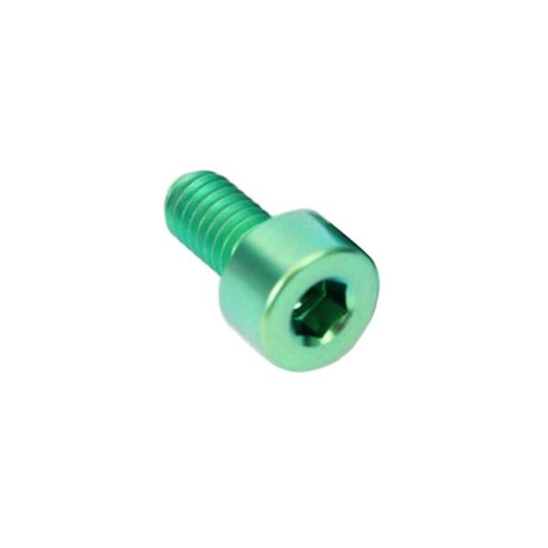 FU-Tone Titanium Nut Clamping Screw GREEN フロイドローズ用 ロックナットスクリュー 1本※ギターパーツの取り扱いには、相応の技術と知識が必要になります。自己責任にて取り扱い可能な方のみ、ご検討下さい...