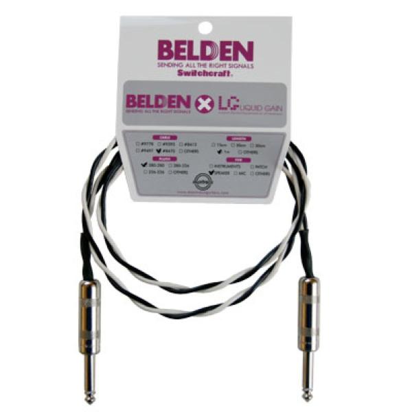 ベルデン 8470 スピーカーケーブル 1m SS Montreux BELDEN #8470-1m-SS (speaker cable) No.5728。多数の著名アンプ・メーカーが使用する#8470ケーブルにスイッチクラフト製プラグを装...