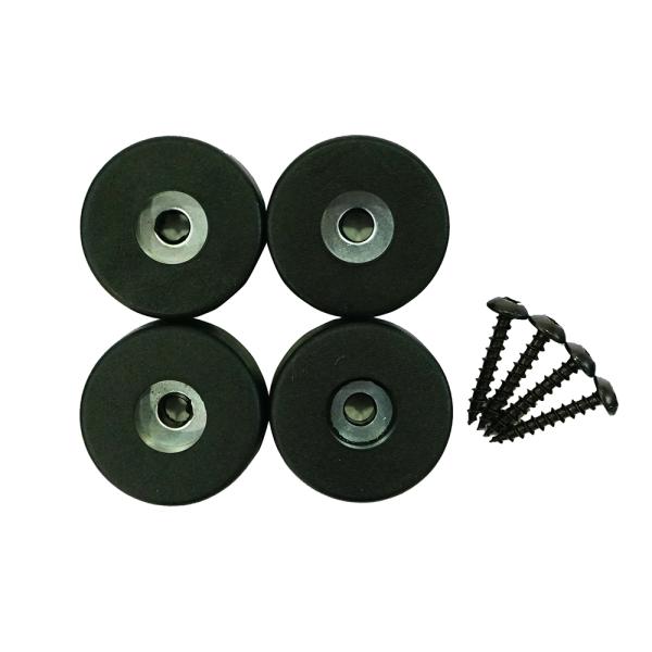 PEAVEY Rubber Feet Large アンプ用交換ゴム足 4個セット耐久性に優れた交換用ゴム足。1パッケージに4個入り。・直径：3.6cm・高さ：1.9cm・ネジ穴外径：0.6cm・付属ネジ長さ：2.5cm・金属ワッシャとネジが...