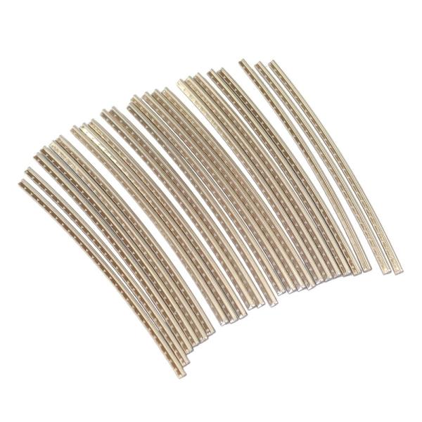 ジェスカーフレット ギター フレット #43080 NS18% 24pcs set No.944 フレット 24本セット Jescar Frets。※ギターパーツの取り扱いには、相応の技術と知識が必要になります。自己責任にて取り扱い可能な方...