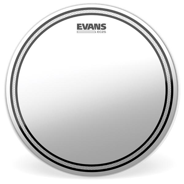 EVANS B10EC2S EC2 Frosted ドラムヘッド【Description】EC2はダイナミックレンジが広く、G2同様にタム用ヘッドとして非常に人気の高いモデルです。EC2にはEVANS独自のサウンド・シェイピング・テクノロジ...