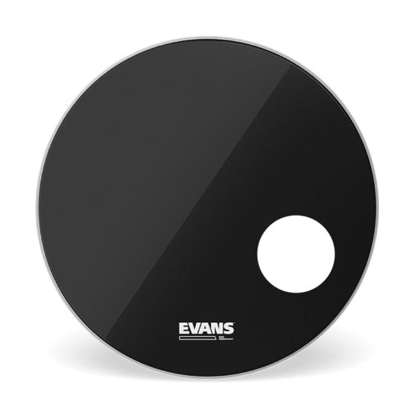 EVANS BD18RB EQ3 Resonant Smooth Black バスドラムヘッド【Description】EQ3レゾナントは、プレイヤー、エンジニアの両方に人気のモデルで、５"のマイク用サウンドホールが空けられています。10m...