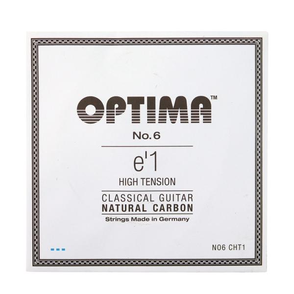 Optima Strings No6.CHT1 Natural Carbon E1 High 1弦 バラ弦 クラシックギター弦ドイツのオプティマ社のクラシックギター弦。ナチュラルカーボンのプレーン弦です。・クラシックギター用バラ弦・ハイテン...