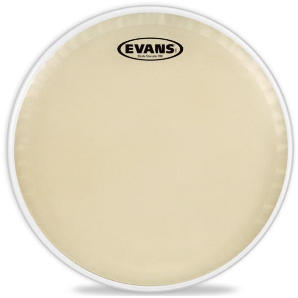 EVANS CS14SS Strata Staccato 700 Concert Snare Head ドラムヘッド【Description】暖かみのある深くダークなサウンドと、カーフスキンのようなレスポンスのコンサートスネアヘッドです。ミ...