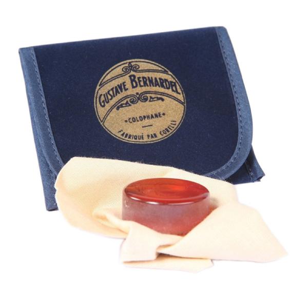 Bernardel Gustave Bernardel Rosin ベルナルデル バイオリン用 松脂 ロジン使用感はとてもサラサラとした松脂で、主にヴァイオリン用としてご使用いただけます。チェロやコントラバス用としては粘度が足りず、弦に強く...