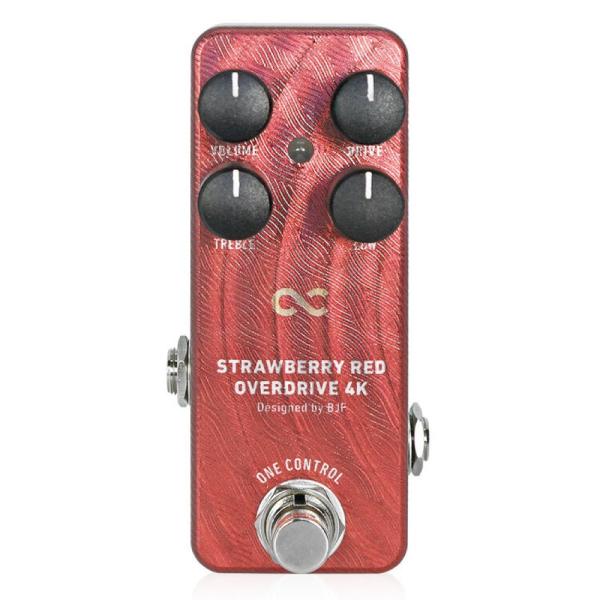 STRAWBERRY RED OVERDRIVE 4Kは、完全なクリーンブーストからローゲインでブルージーなオーバードライブ、迫力あるハードオーバードライブ、さらに強力なディストーションの領域まで、DRIVEノブ1つでコントロールできます。...