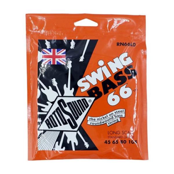 ロトサウンド ベース弦 1セット RN66LD Swing Bass 66 Standard NICKEL 45-105 LONG SCALE エレキベース弦 ROTOSOUND 【Swing Bass 66 Standard Nickel...